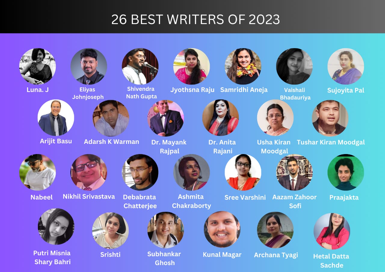 The 26 Best Writers Of 2023 Ft Elysian Pens | Youth Ki Awaaz