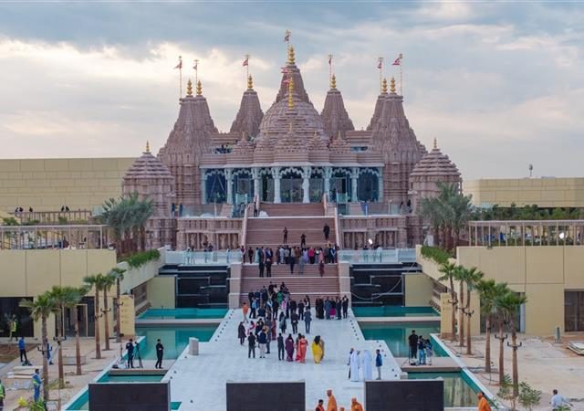 PM Modi Inaugurates BAPS Hindu Temple At Abu Dhabi