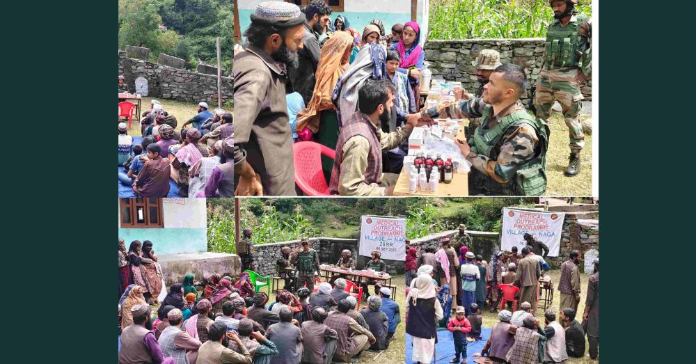 Indian Army 26 RR Holds Medical Camp In Bunjwah | Youth Ki Awaaz