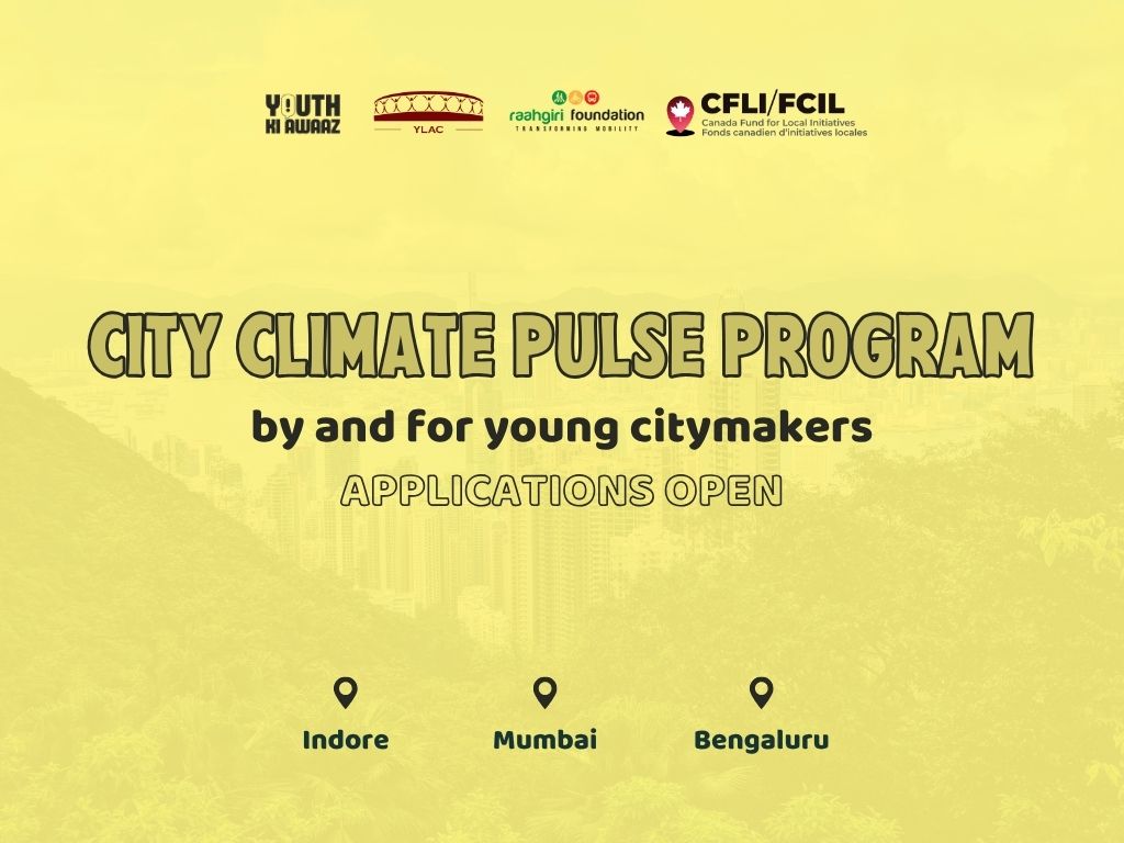 Apply For The City Climate Pulse Program | Youth Ki Awaaz