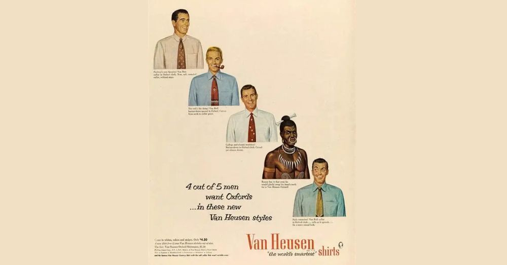 Clothing The Colonial Gaze: Racial Caricature In ‘Van Heusen’s Print Ad’